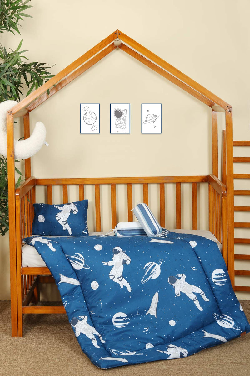 Boho Space Baby Cot Set Without Bumpers – Tifl