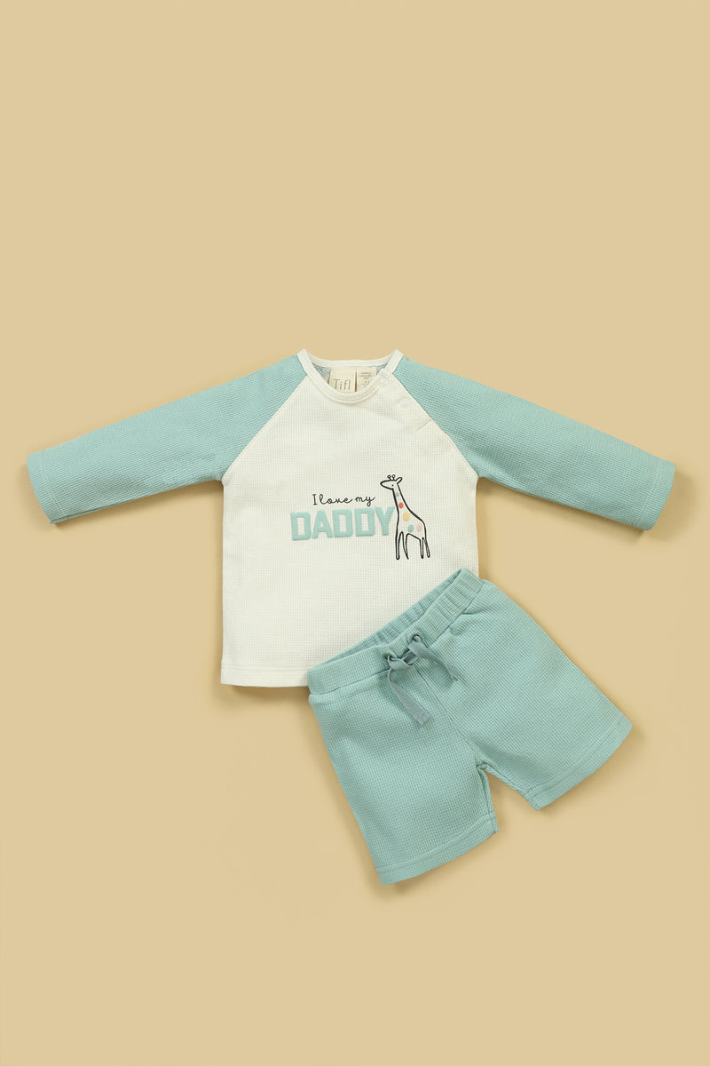 I love My Daddy Unisex Shirt And Short 2pc Set – Tifl