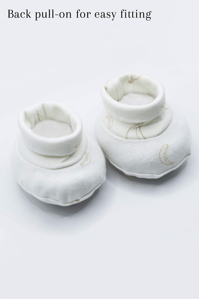 Yellow Banana Baby Booties – Tifl